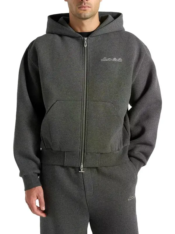 Manière De Voir Dual-zip Sweatshirt - Grey