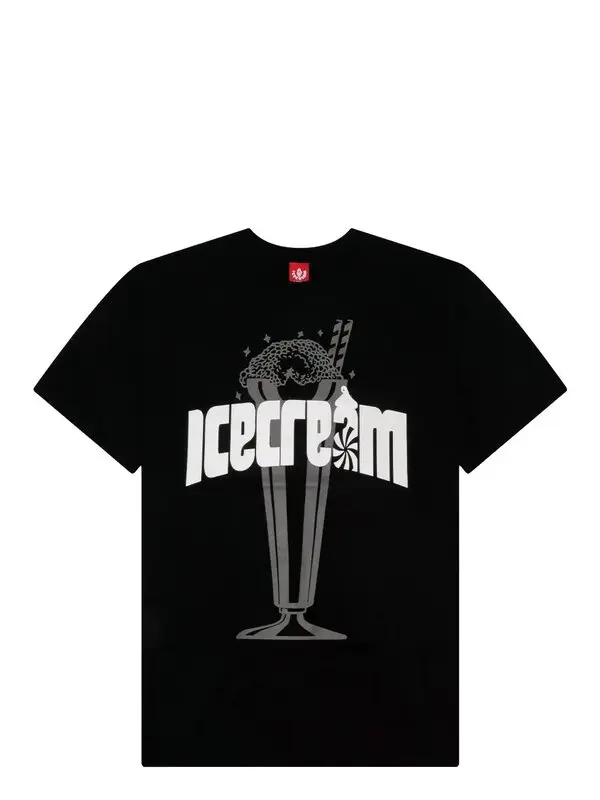 ICECREAM Graphic-print T-shirt - Black