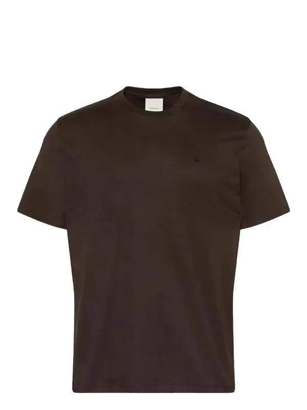 Calvin Klein Logo T-shirt - Brown