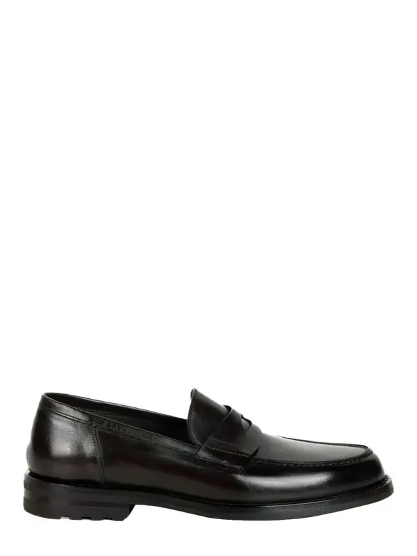 Neil Barrett Penny-strap Loafers - Brown