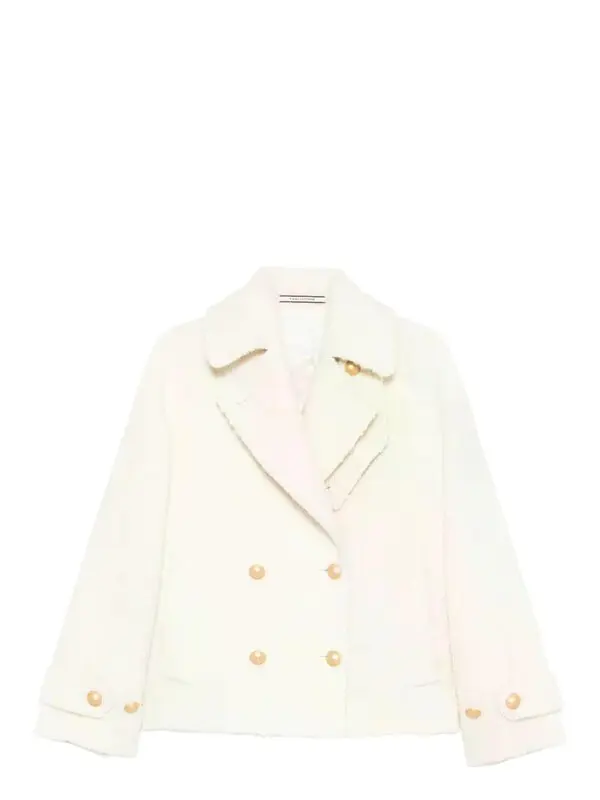 Tagliatore Sheila Double-breasted Coat - Neutrals