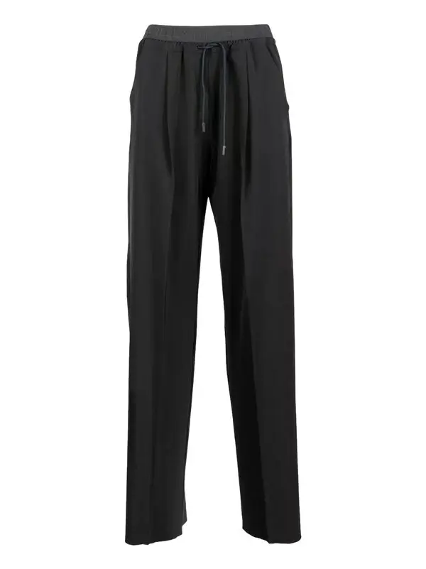 Marella Drawstring Trousers - Black