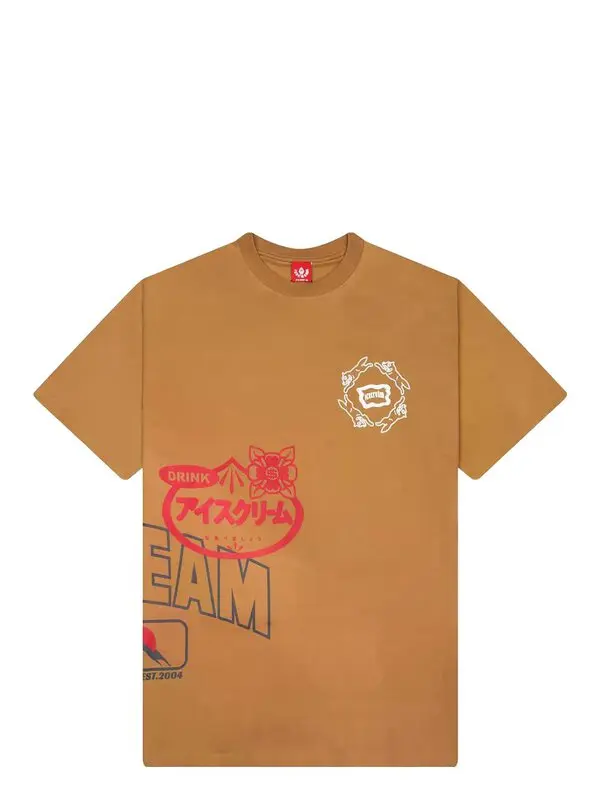 ICECREAM Graphic-print T-shirt - Brown