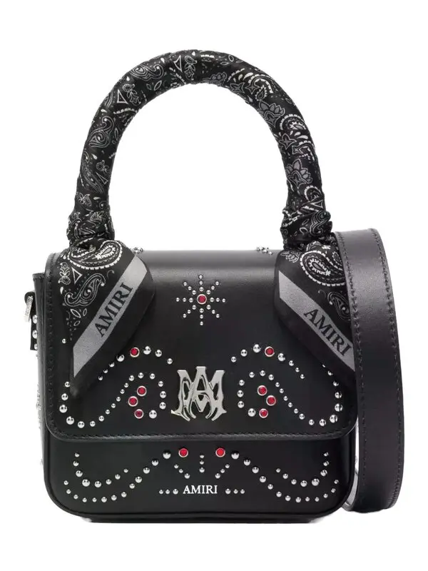 Amiri Micro Studded Tote Bag - Black