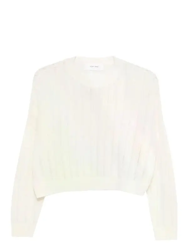 IVORY PARIS Crew-neck Sweater - Neutrals