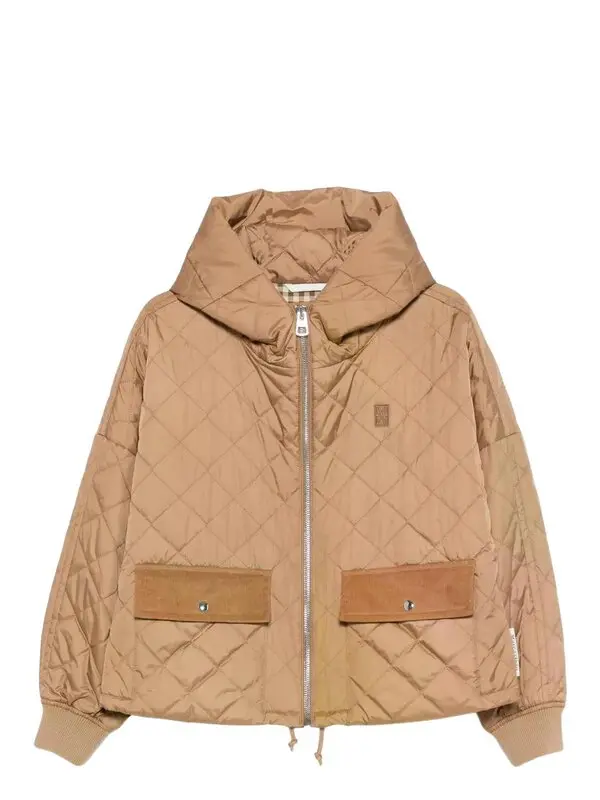 Marc O'polo Quilted Pockets Jacket - Brown