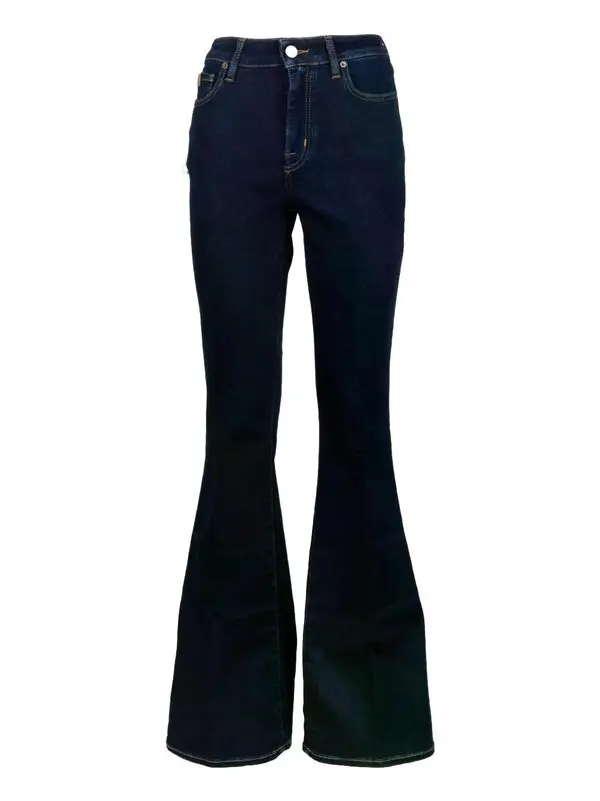 Jacob Cohen Flared Trousers - Blue