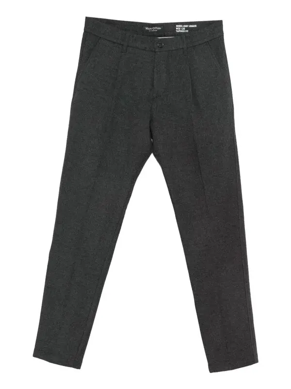 Marc O'polo Osby Pleated Trousers - Grey