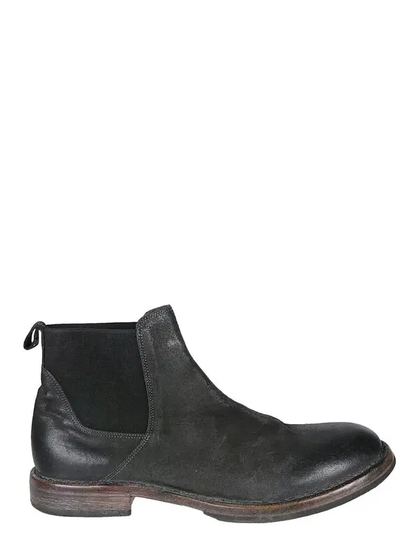 Moma Leather Chelsea Boots - Black