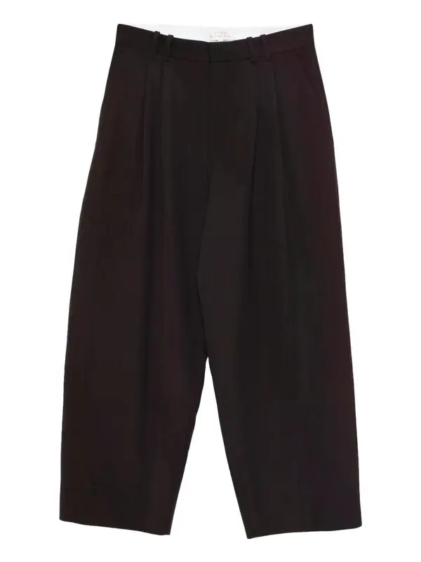 Studio Nicholson Pleated Trousers - Brown