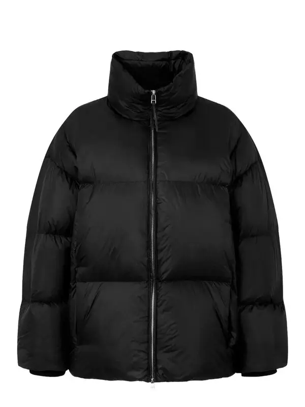 STUDIO TOMBOY Hooded Down Jacket - Black