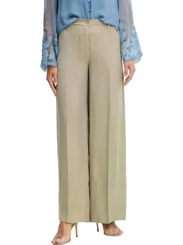 Guess Buttoned Trousers - Neutrals