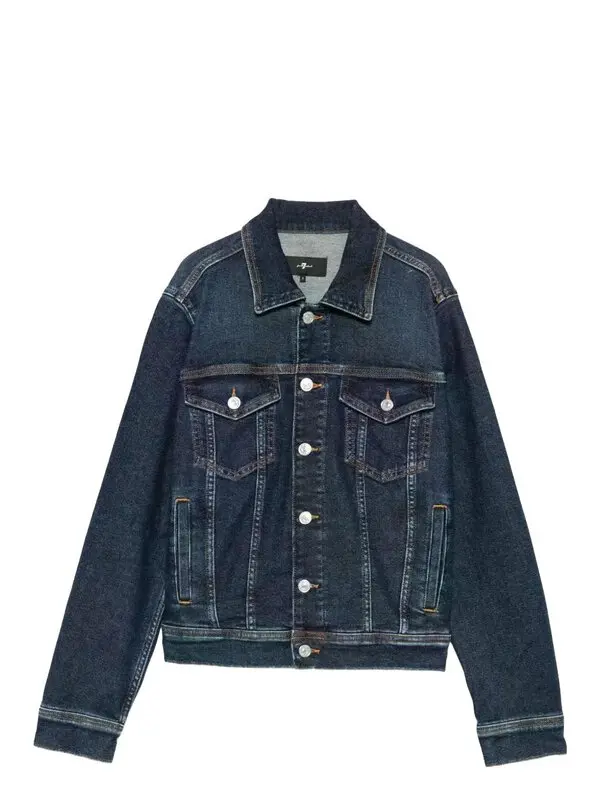 SEVEN Trucker Jacket - Blue