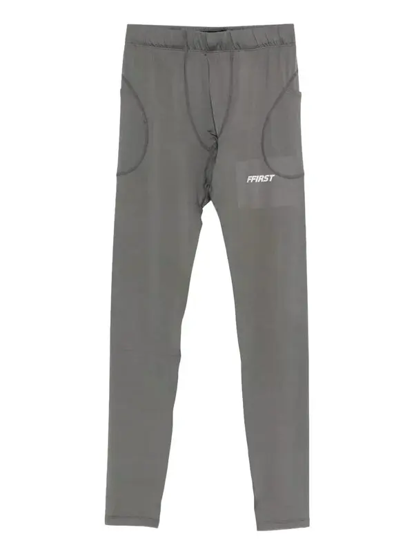 FAMILY FIRST Side-pocket Performance Leggins - Grey