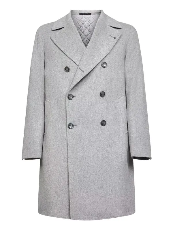 Tagliatore Double-breasted Coat - Grey