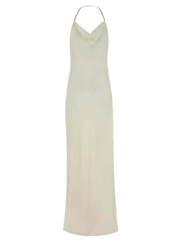 Stella McCartney Chain-neck Maxi Dress - Neutrals