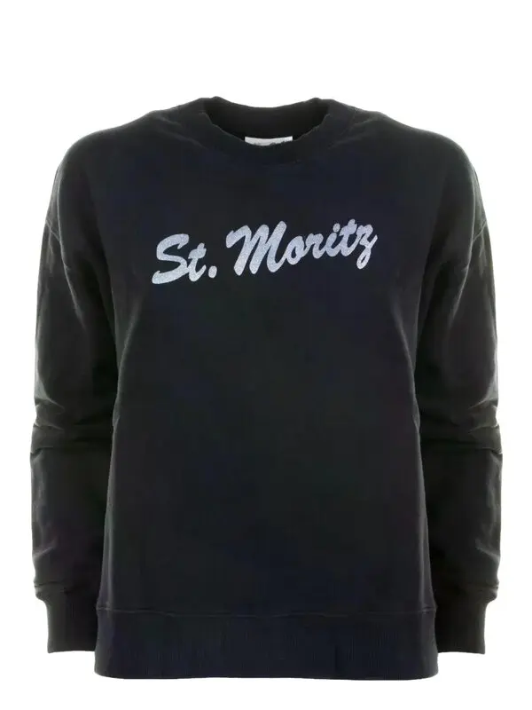 MC2 SAINT BARTH St Moritz Sweatshirt - Black