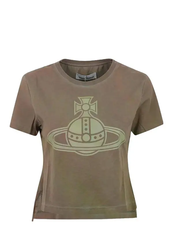 VIVIENNE WESTWOOD Orb T-shirt - Brown
