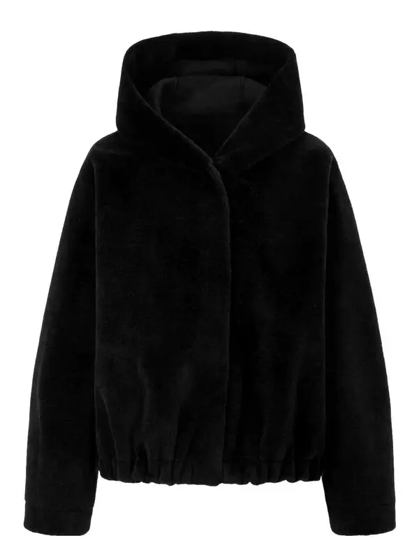 STUDIO TOMBOY Reversible Hooded Jacket - Black