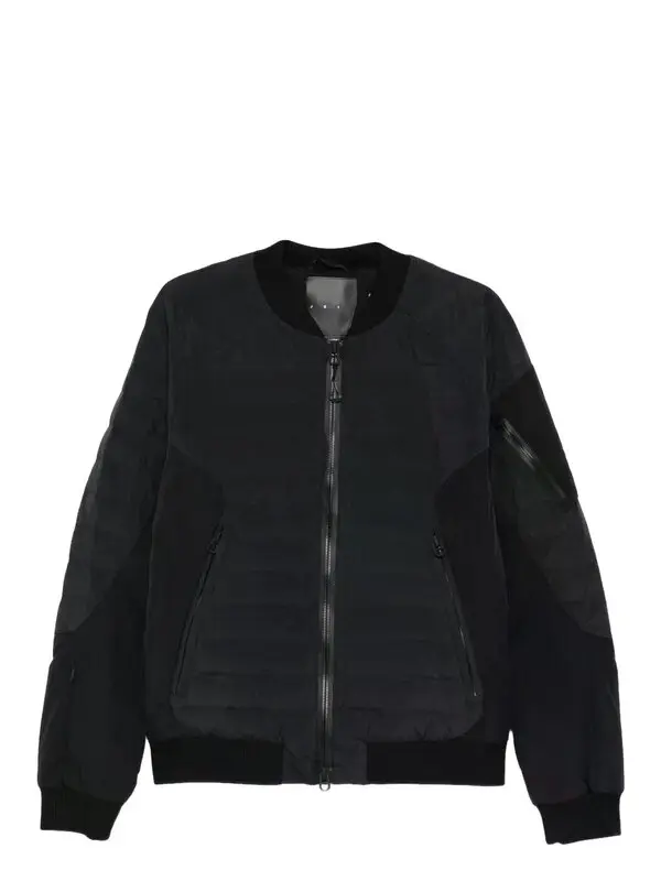 JG1 Quilted Zip-up Jacket - Black