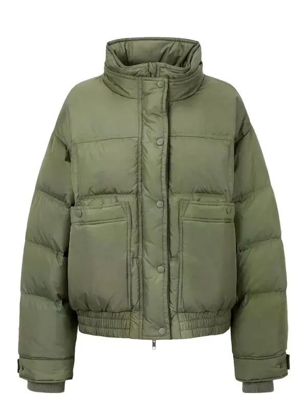 STUDIO TOMBOY Down Jacket With Concealed Hood - Green