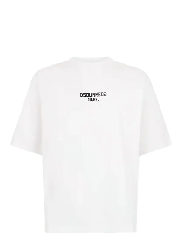 Dsquared2 Crew-neck Short-sleeve T-shirt - White