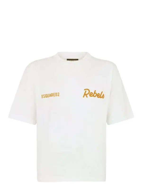 Dsquared2 Rebels Lettering T-shirt - White