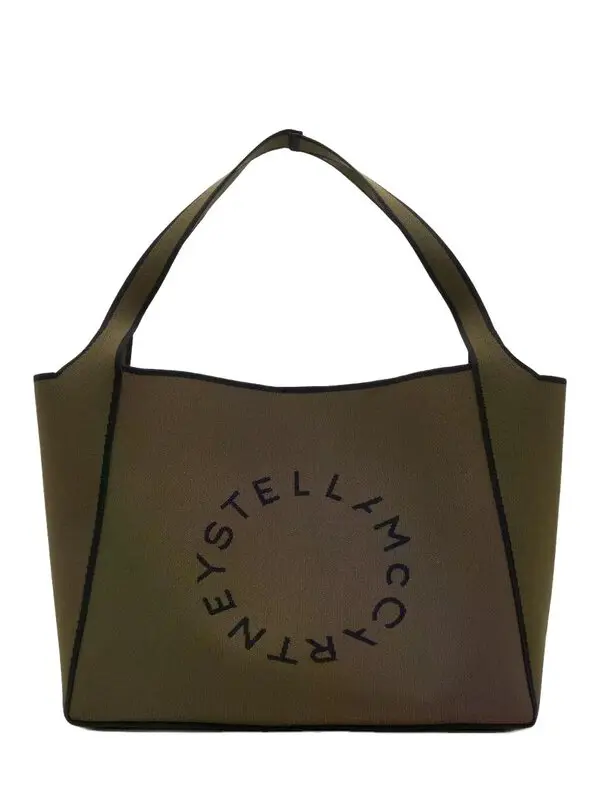 Stella McCartney Logo-print Tote Bag - Green