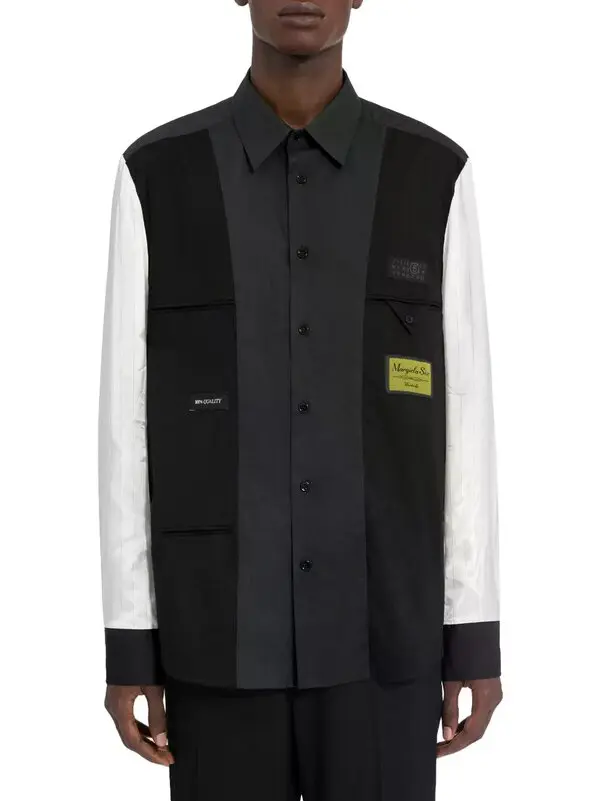MAISON MARGIELA Inside-out Shirt - Black