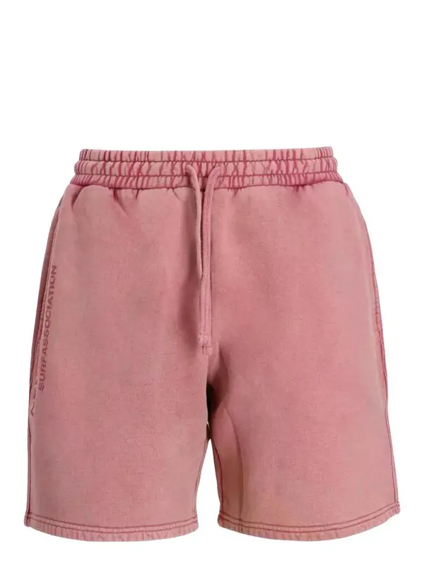 NEW AMSTERDAM Cotton Drawstring Shorts - Pink