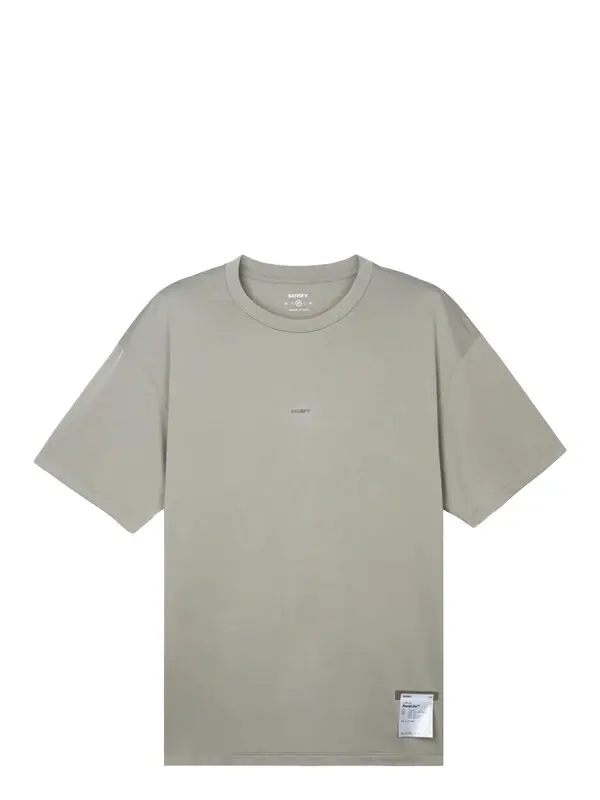 Satisfy Auralite Crew Neck T-shirt - Silver