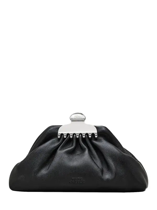 Marc Jacobs Small Claw Clip Clutch Bag - Black