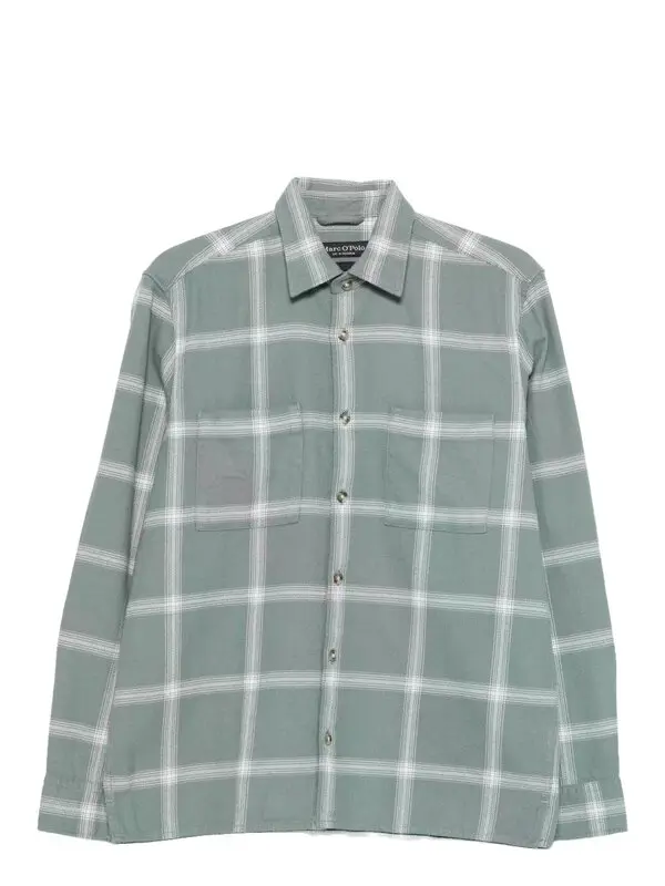 Marc O'polo Check-pattern Shirt - Blue