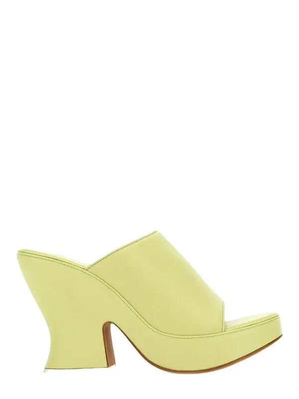 Bottega Veneta Heeled Sandal - Green