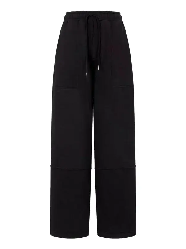 STUDIO TOMBOY Fleece-lined Track Pants - Black