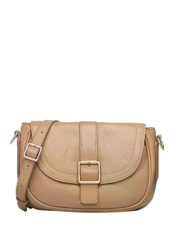 BIASIA Buckle-detail Shoulder Bag - Neutrals
