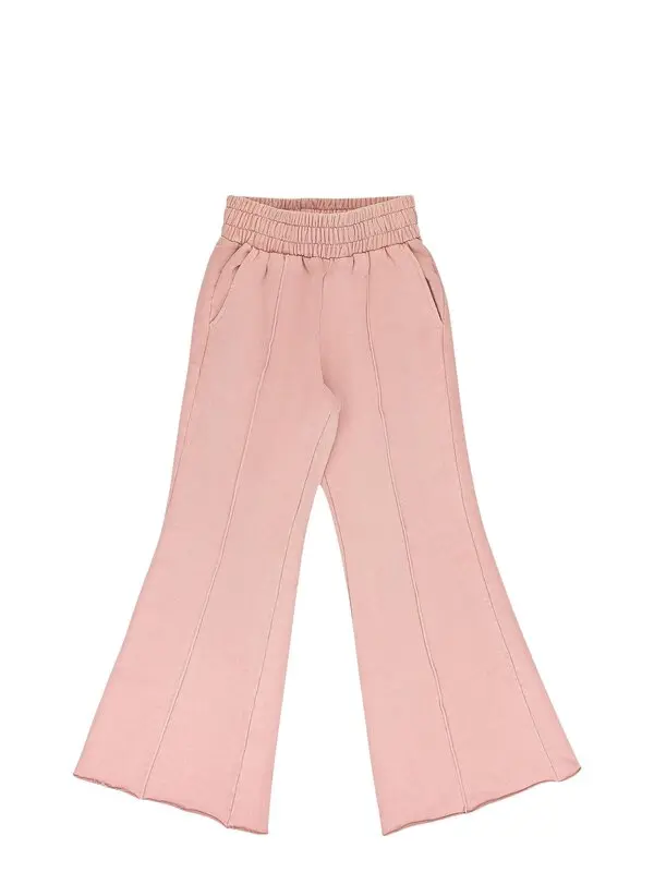 HOUSE OF ERRORS Flared Sweatpants - Pink