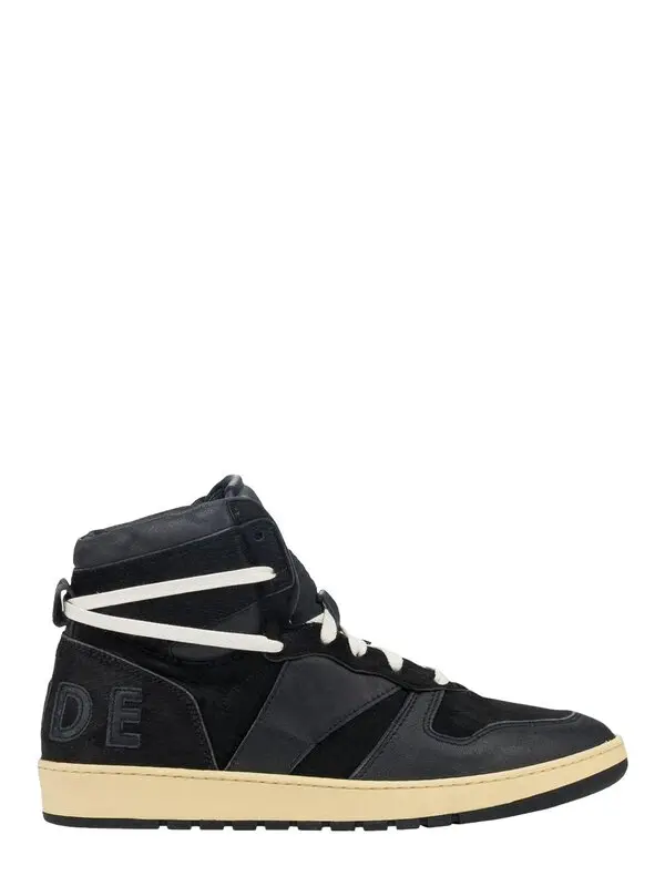 Rhude Rhecess High Sneakers - Black