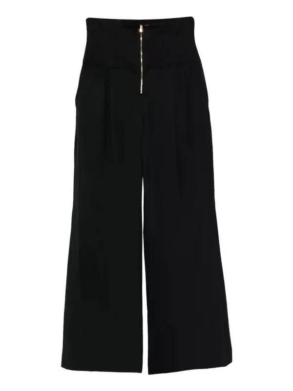 THELATEST Zip-fastening Trousers - Black