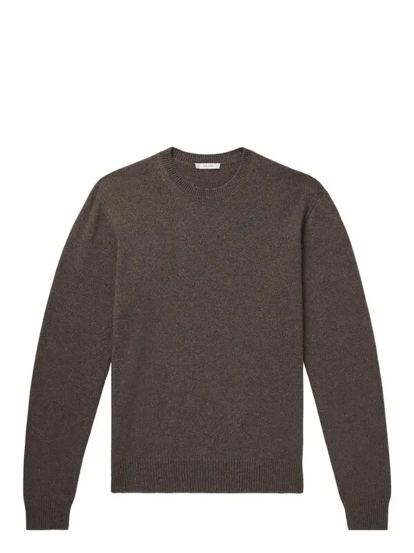 THE ROW Varly Cashmere Sweater - Brown