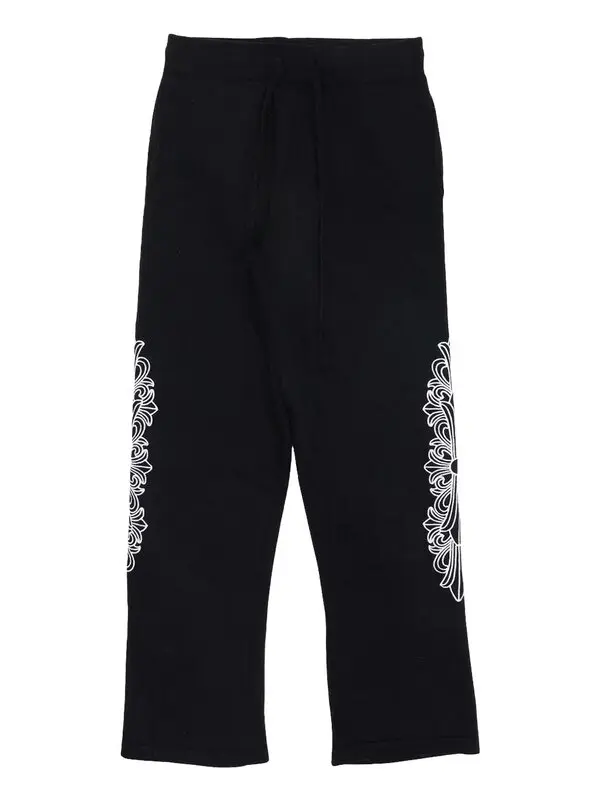 Chrome Hearts Floral-print Track Pants - Black