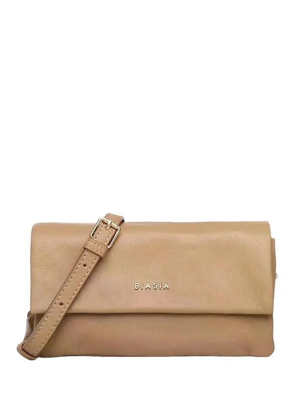 BIASIA Flap Shoulder Bag - Neutrals