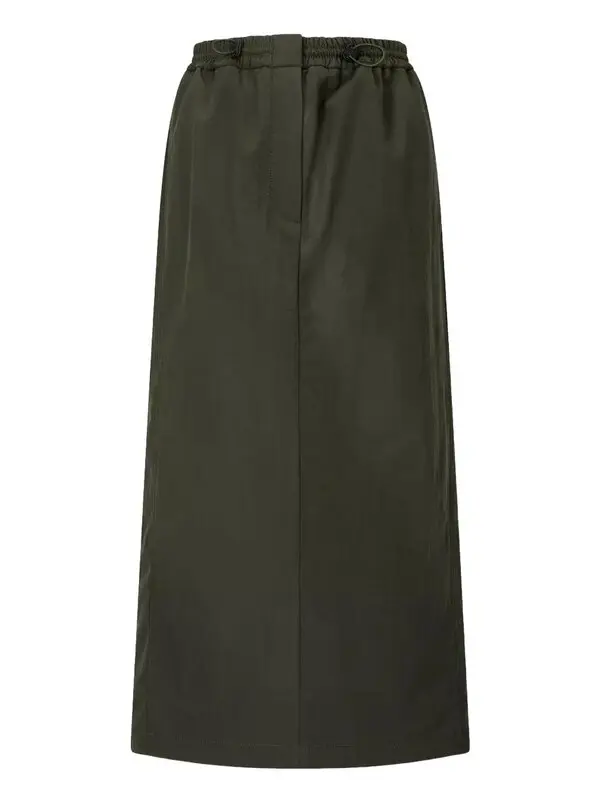 STUDIO TOMBOY Elasticated-waist Midi Skirt - Green