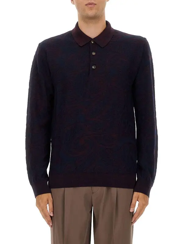 Etro Polo Shirt - Blue