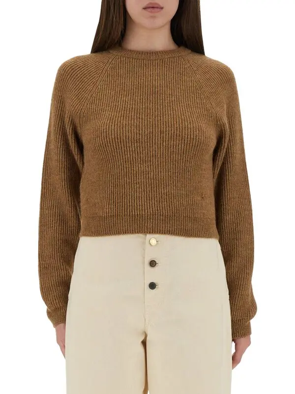 Moschino Pullover Sweater - Brown