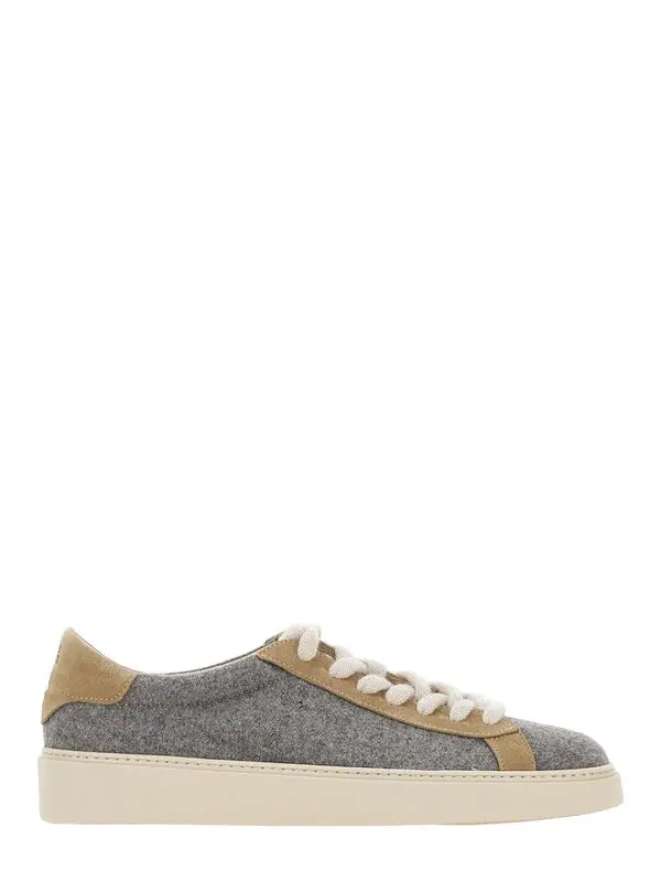 Eleventy Lace-up Sneakers - Grey
