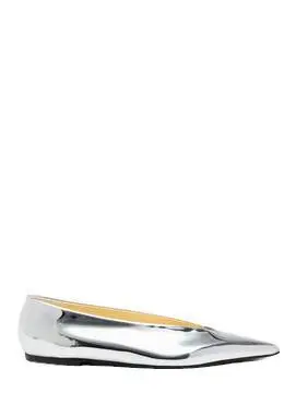 Proenza Schouler Slash Flat - Silver