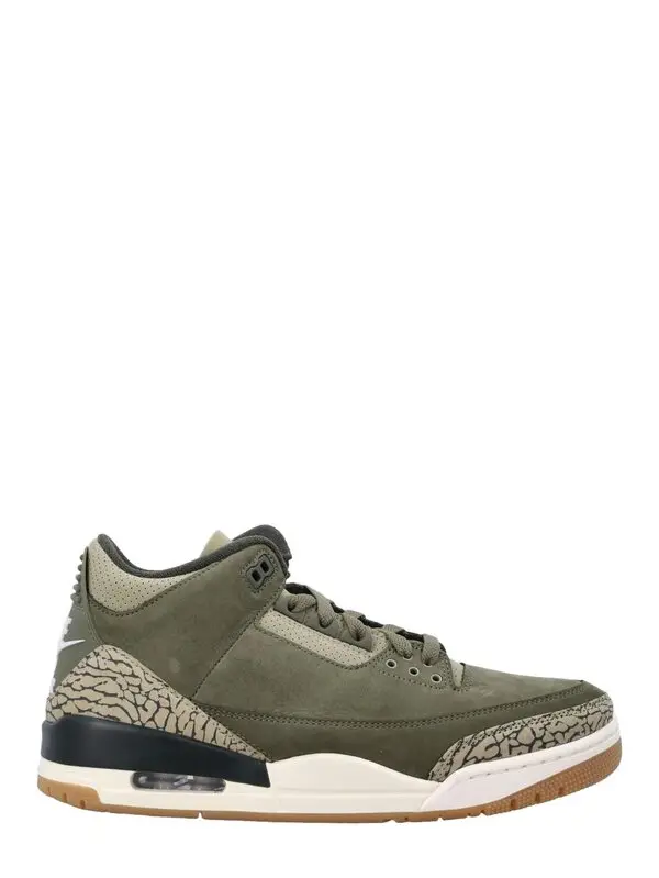Nike Lace-up Sneakers - Olive
