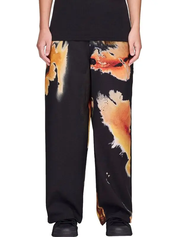 Y3 Wide Leg Pants - Black