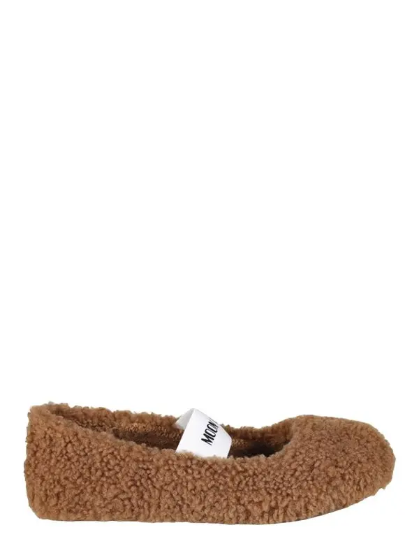 Moon Boot Ballerina Flats - Brown